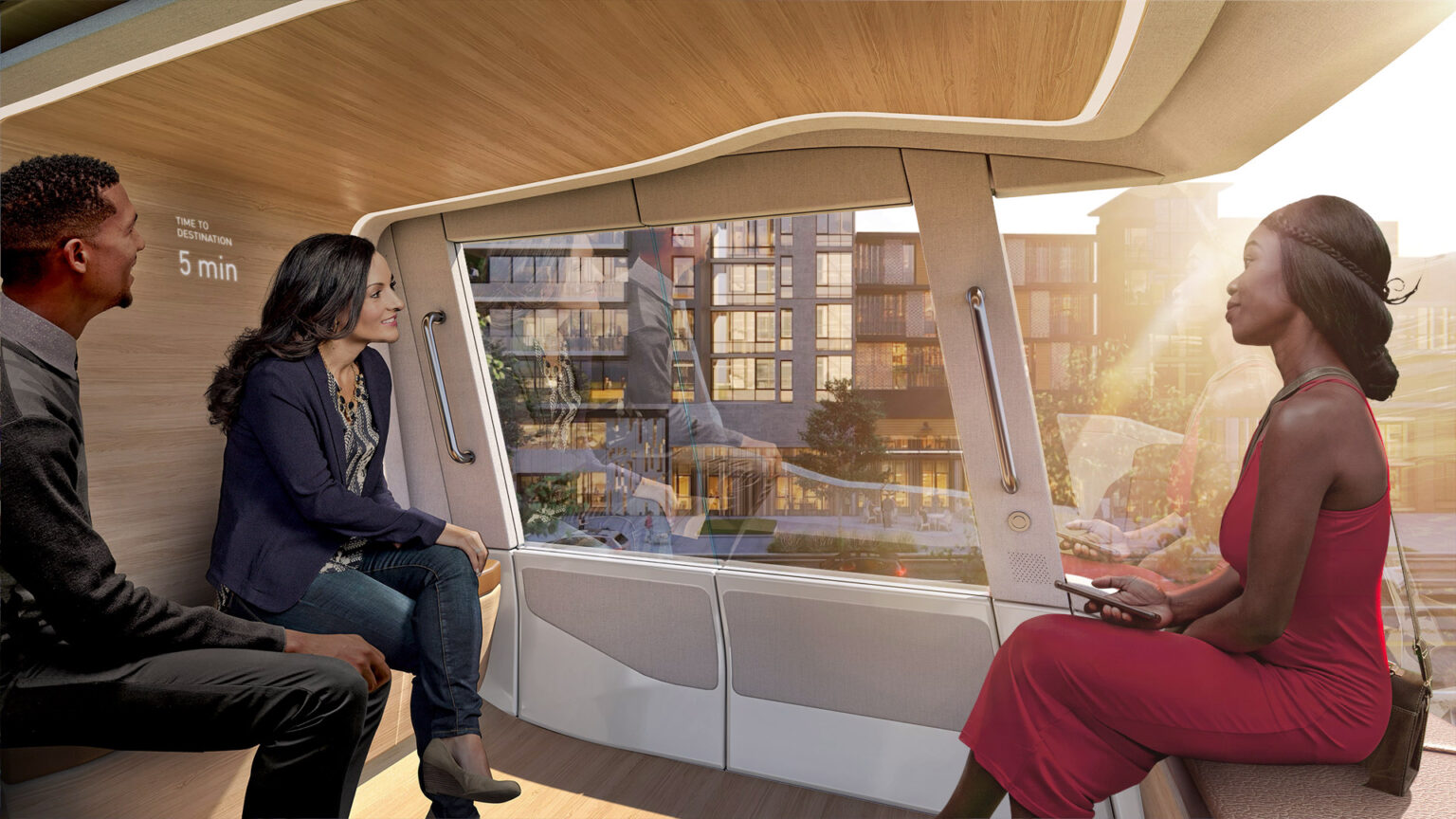 Modular Transit for Fast-Growing Cities, Real Estate Developments